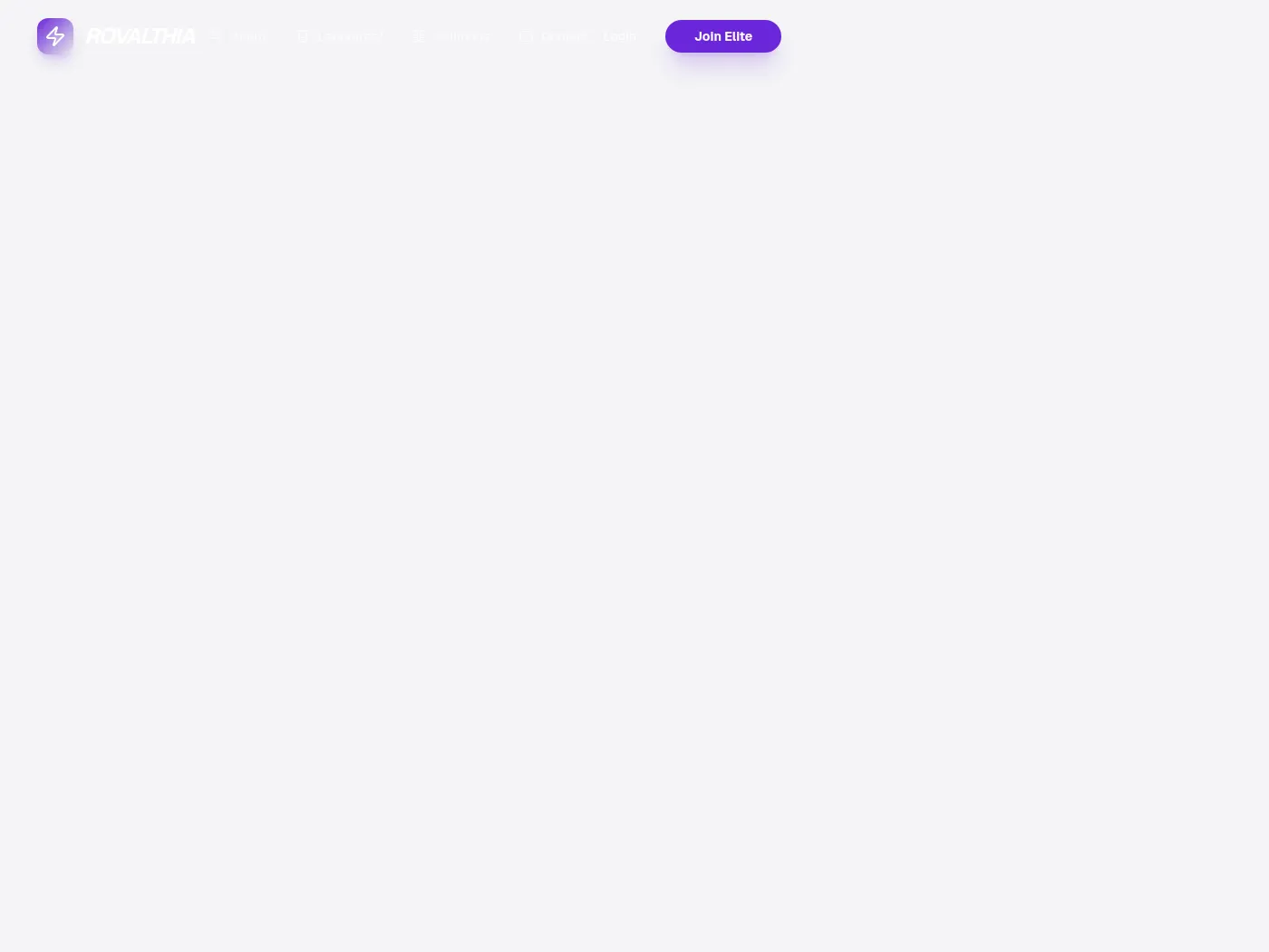 Rovalthia AI Enterprise Platform