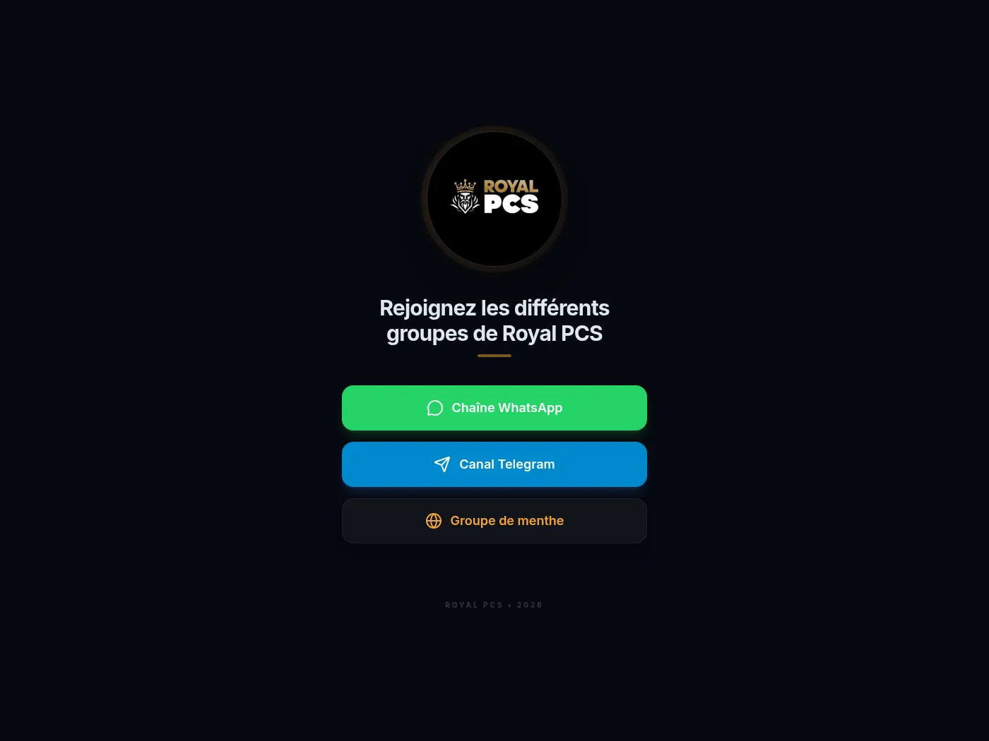 Royal PCS Channel Hub