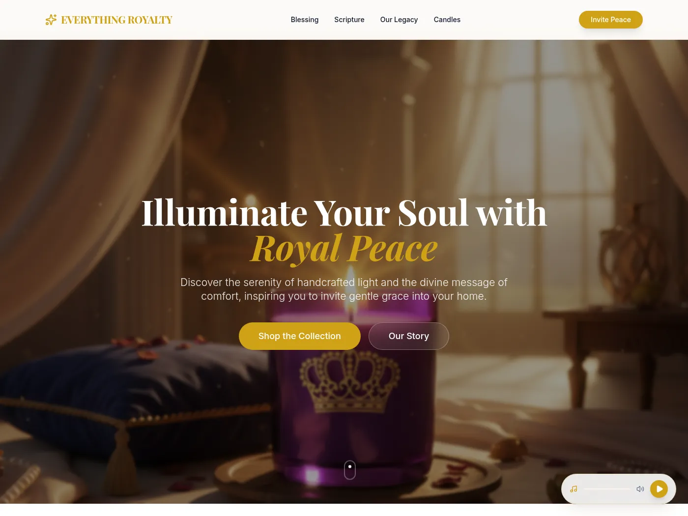 Royal Peace Candle Site