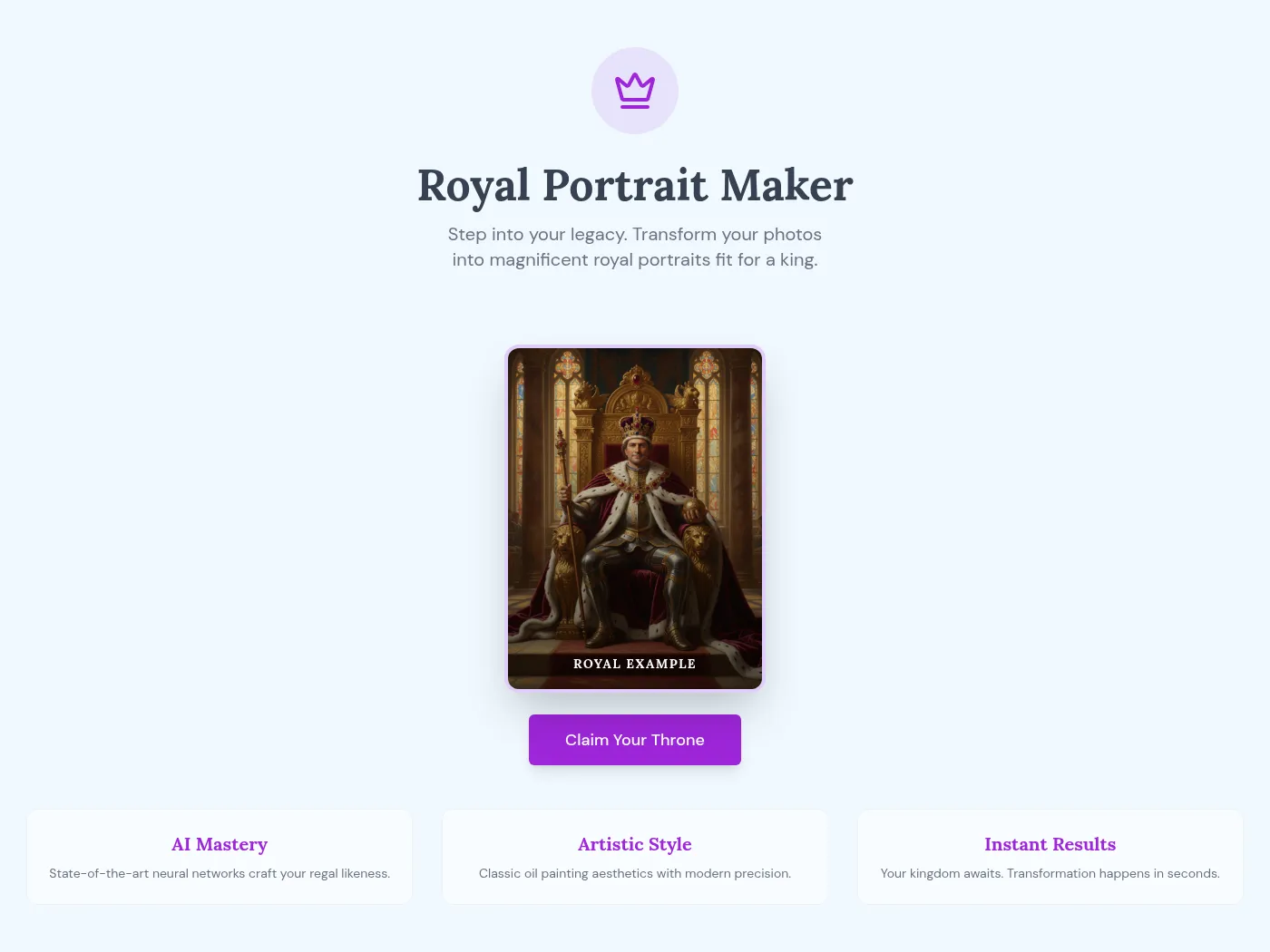 Royal Portrait Maker