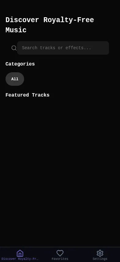 Royalty-Free Music Hub