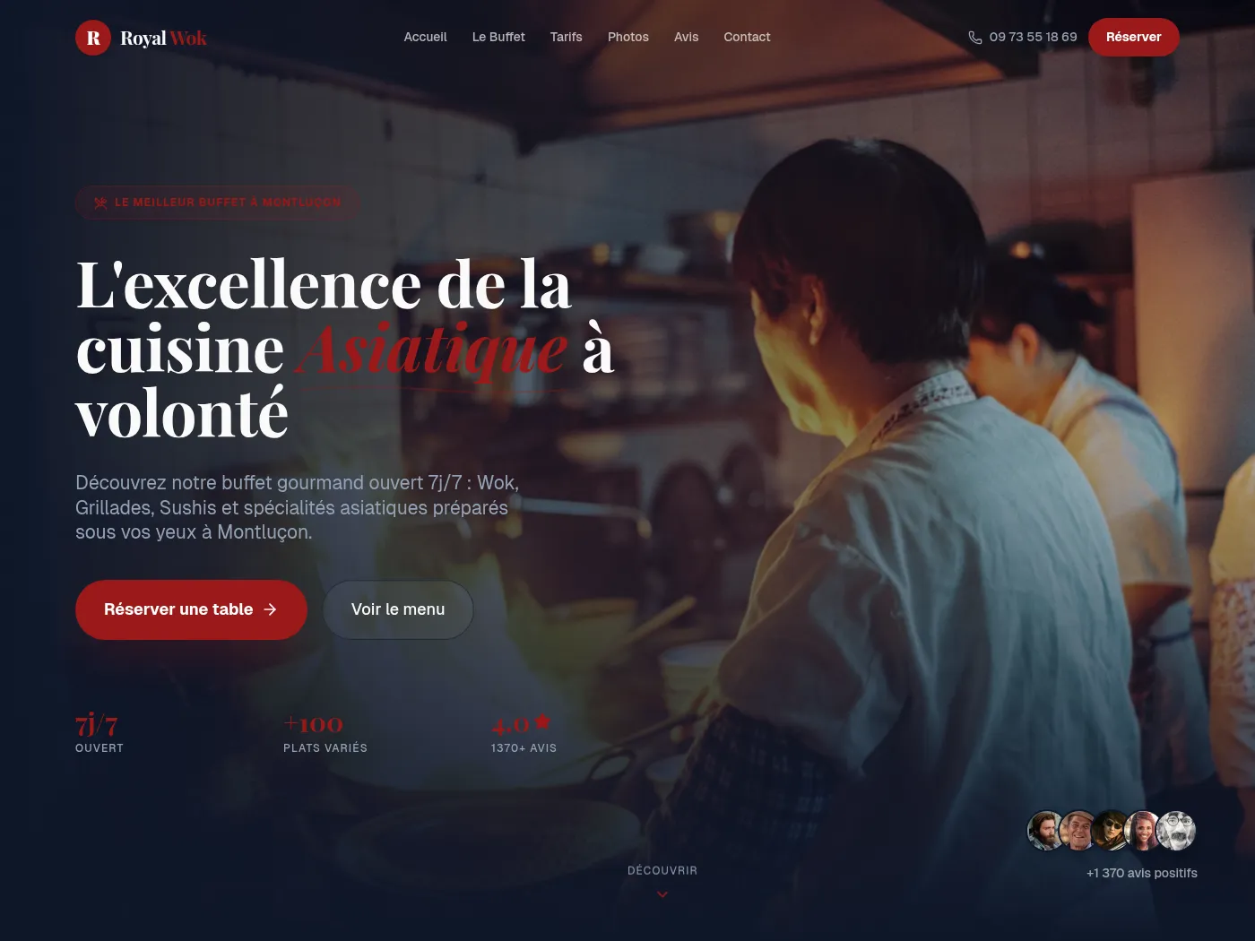 Royal Wok Montluçon Site