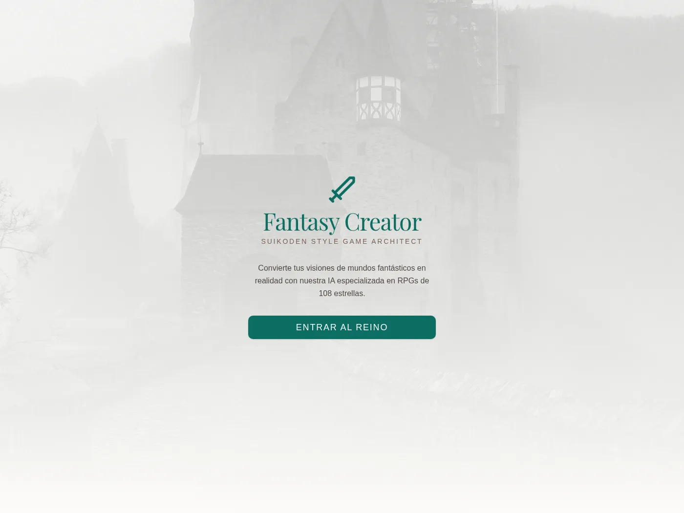 Fantasy Game Creator