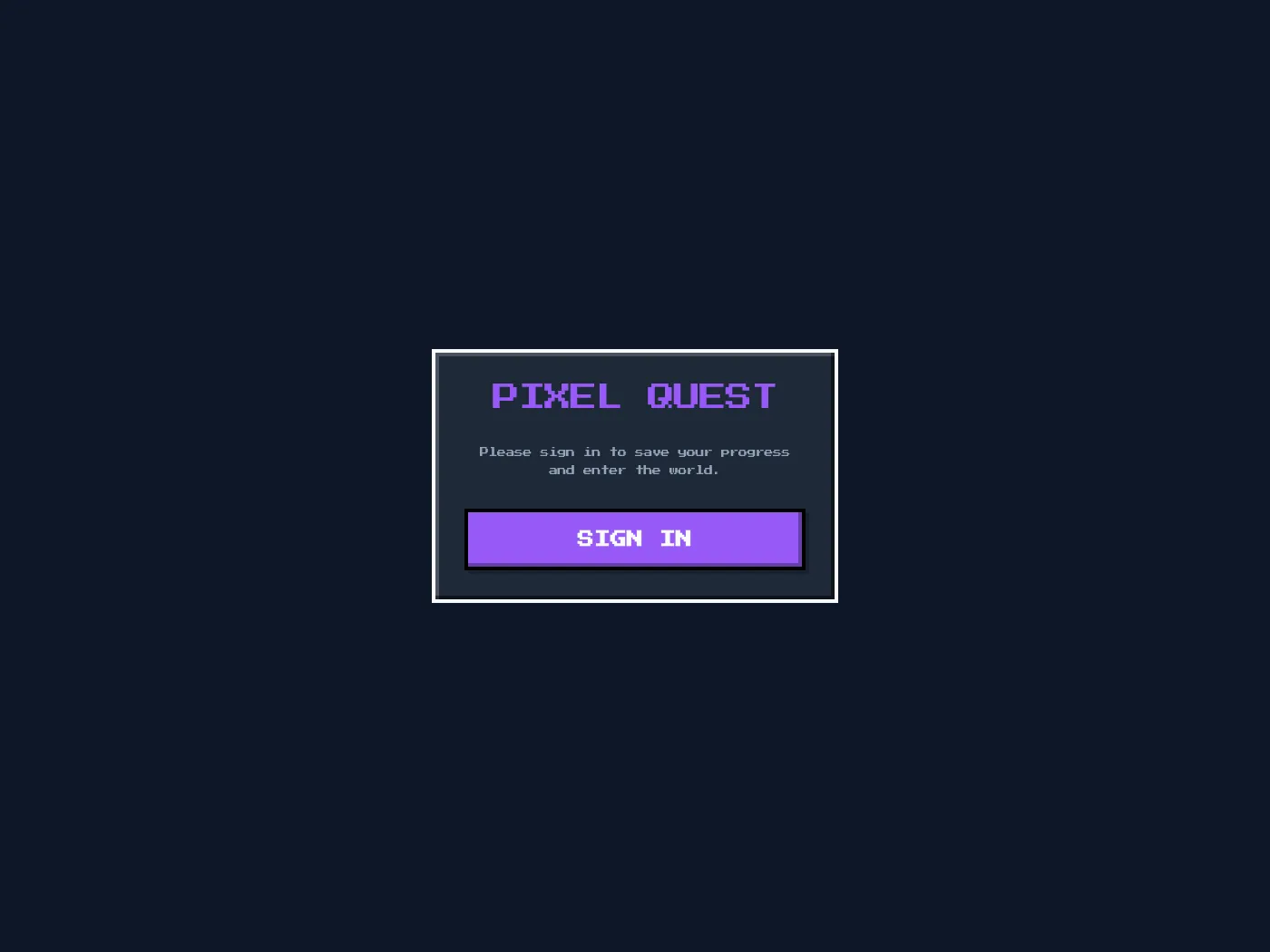 PixelQuest RPG