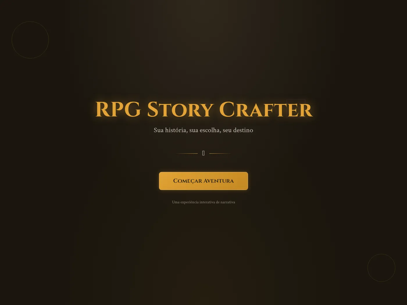 RPG Story Crafter