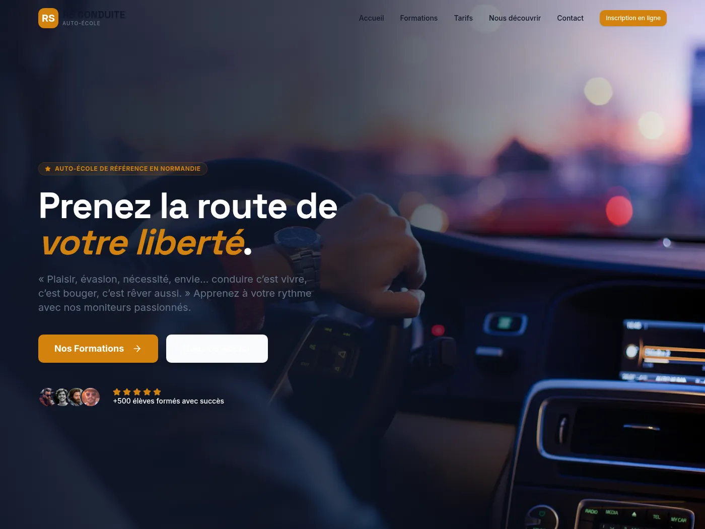 RS Conduite Web Portal