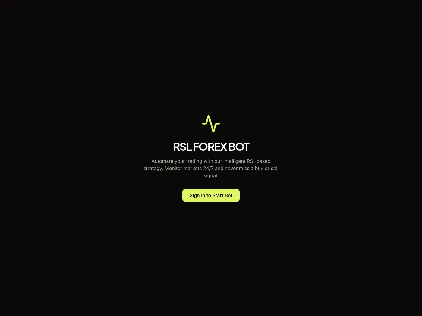 RSL Forex Trading Bot