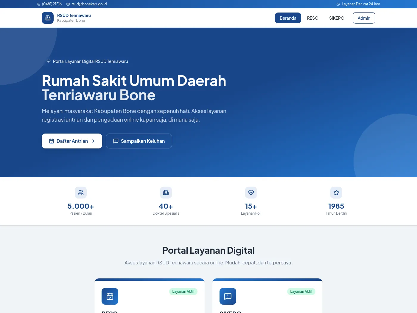 RSUD Tenriawaru Clone