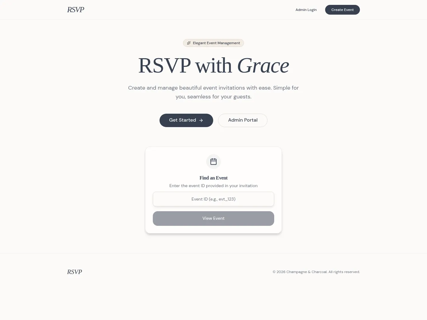 RSVP Event Suite