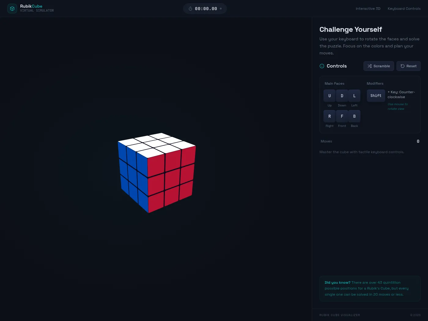 Rubik Cube Visualizer