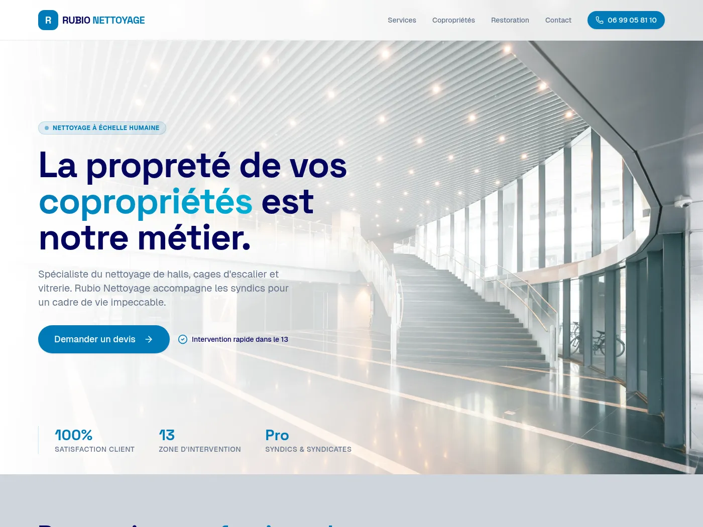 Rubio Nettoyage Site