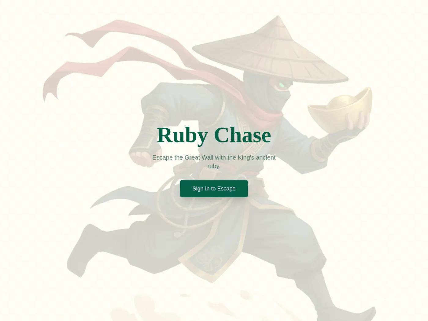 Ruby Chase Adventure