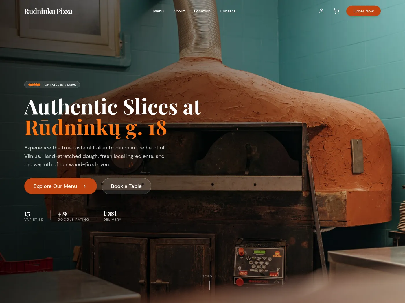 Rūdninkų Pizza Homepage