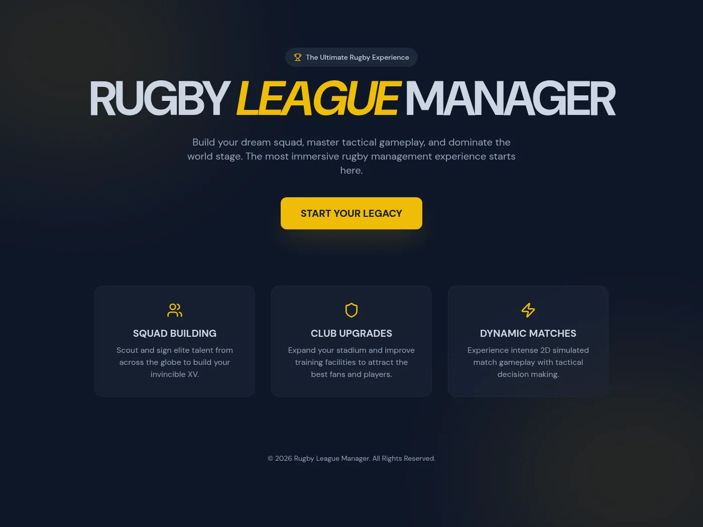 Dream League Rugby