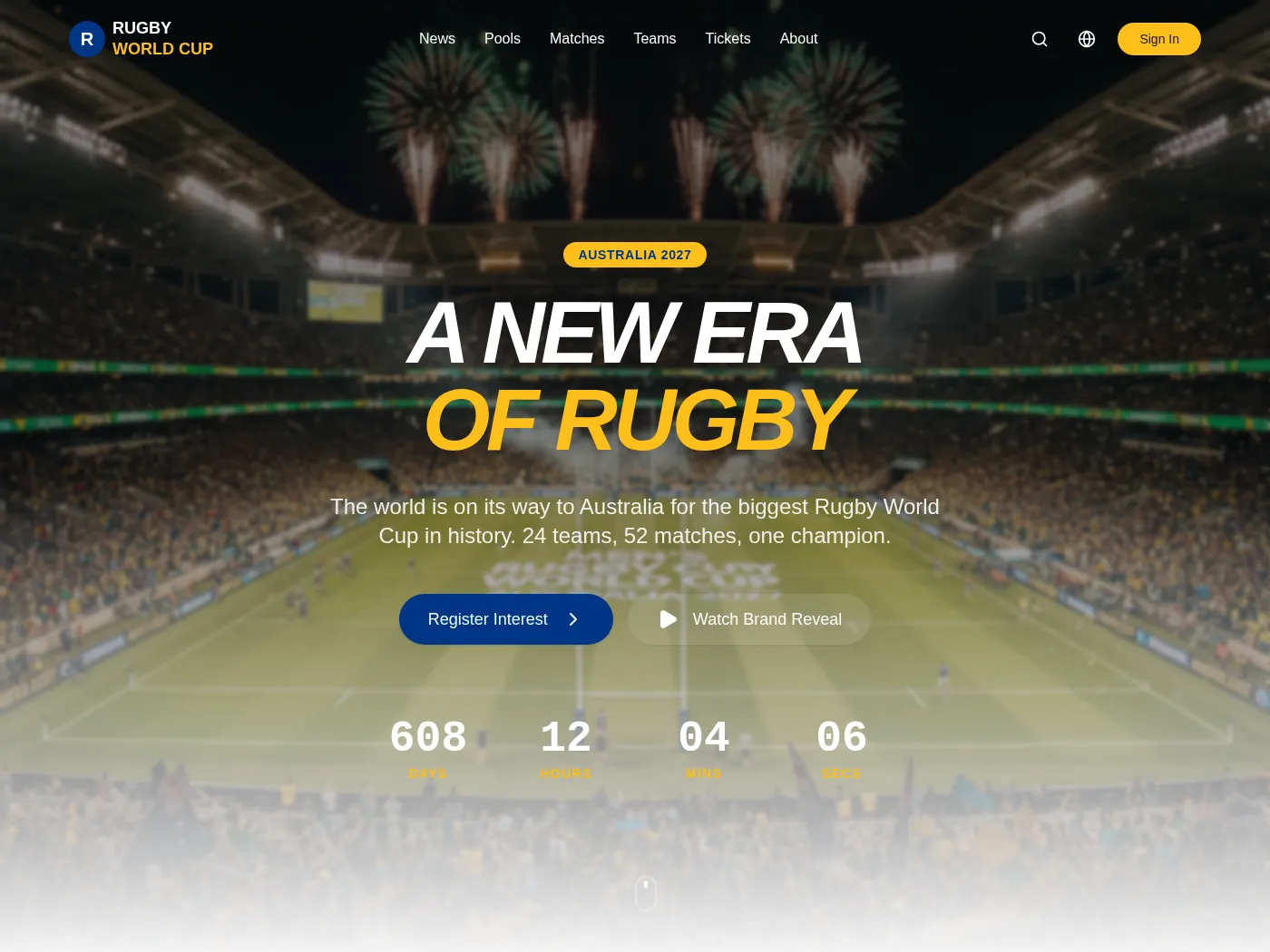 Rugby World Cup Clone