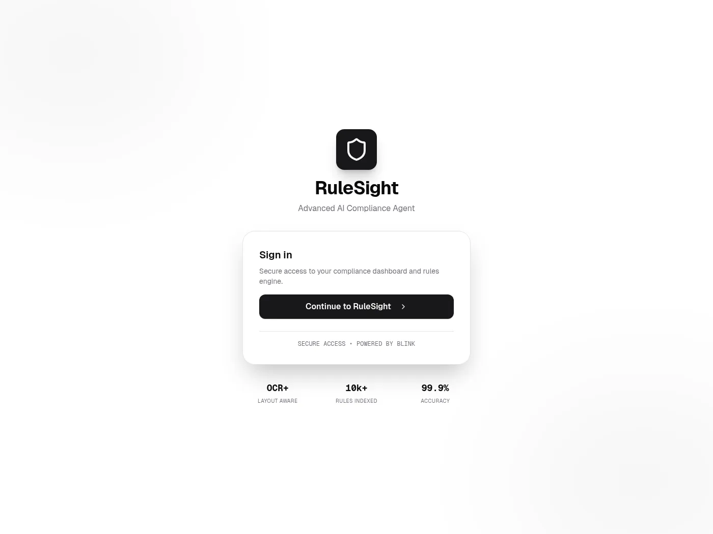 RuleSight AI Compliance Agent