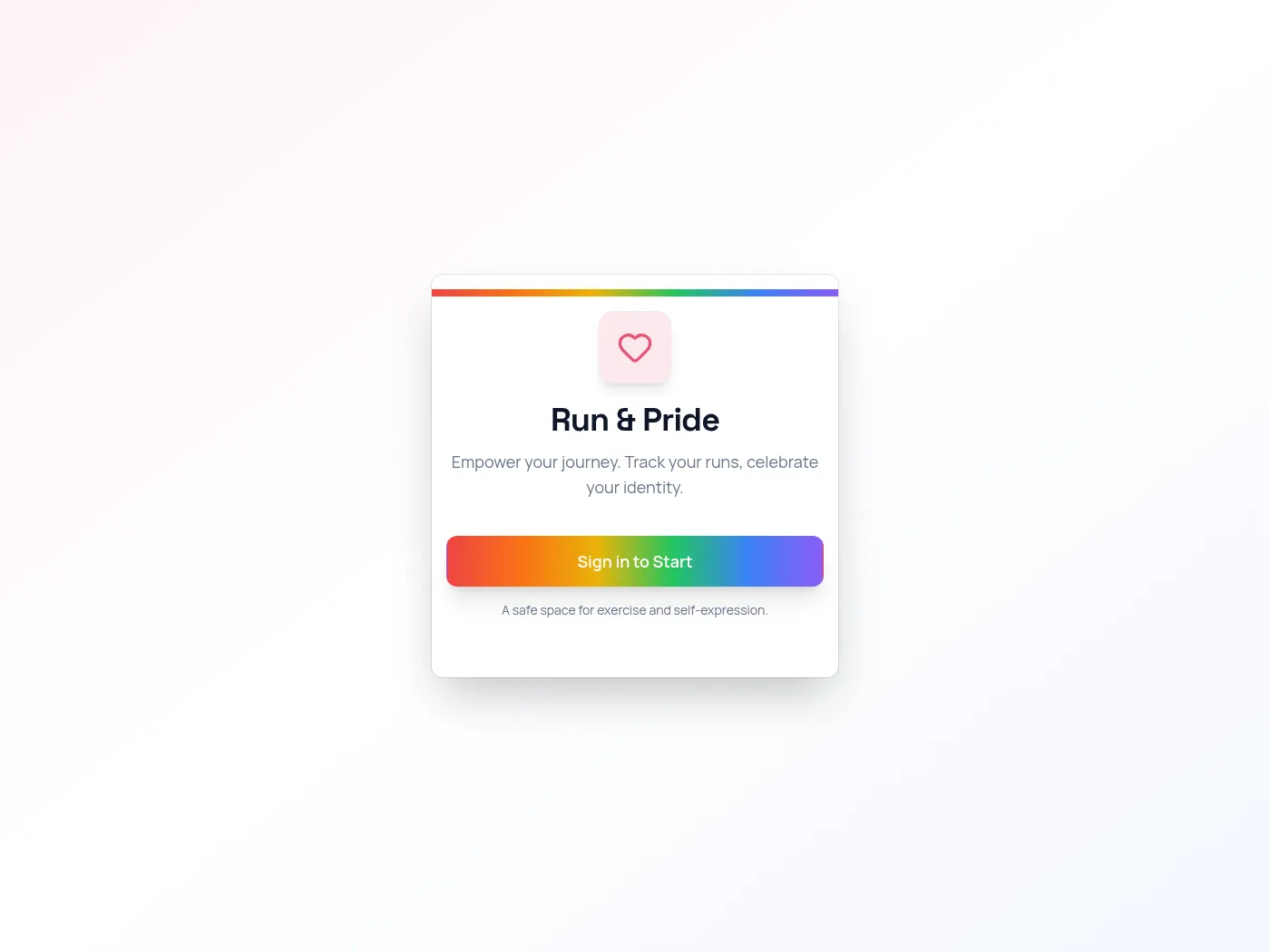 Run & Pride Chat