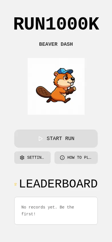 Run1000k: Beaver Dash