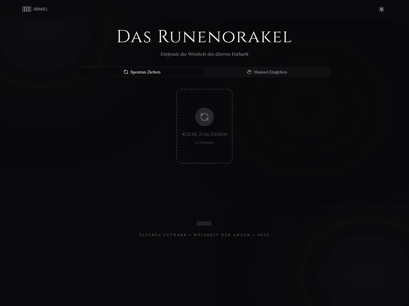 Runenorakel App