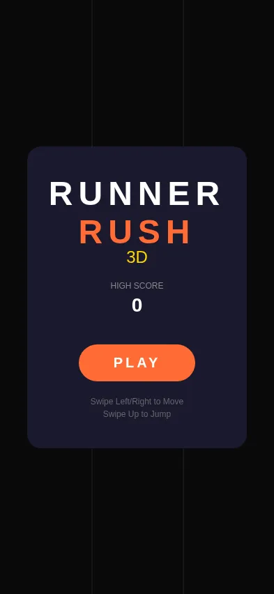 Runner Rush 3D