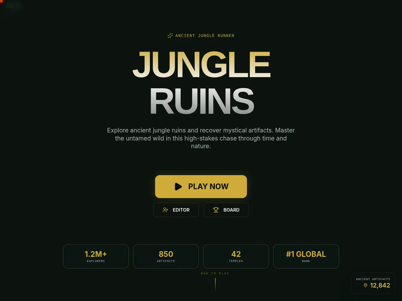 RunnerX Adventure Game