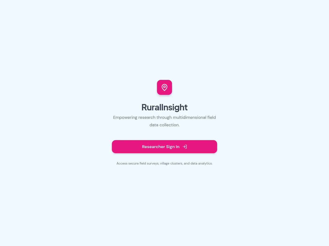 Rural Insight App