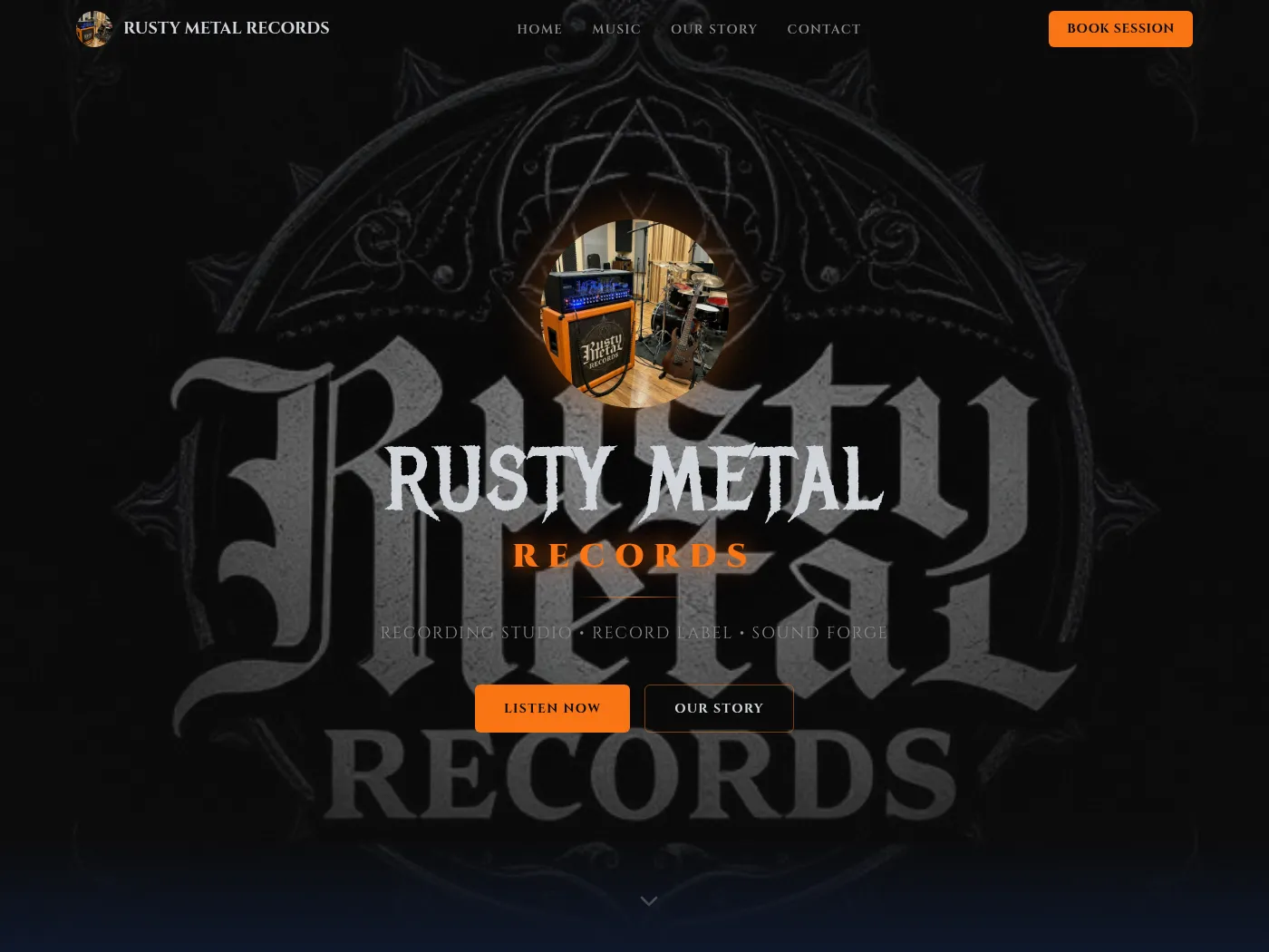 Rusty Metal Records Site