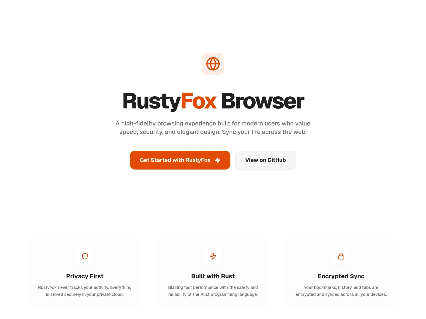 RustyFox Browser