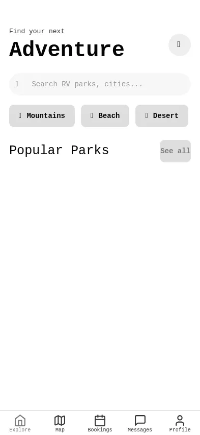 RVReserve Booking Platform
