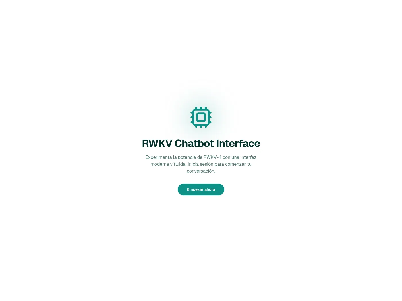 RWKV Chatbot Interface