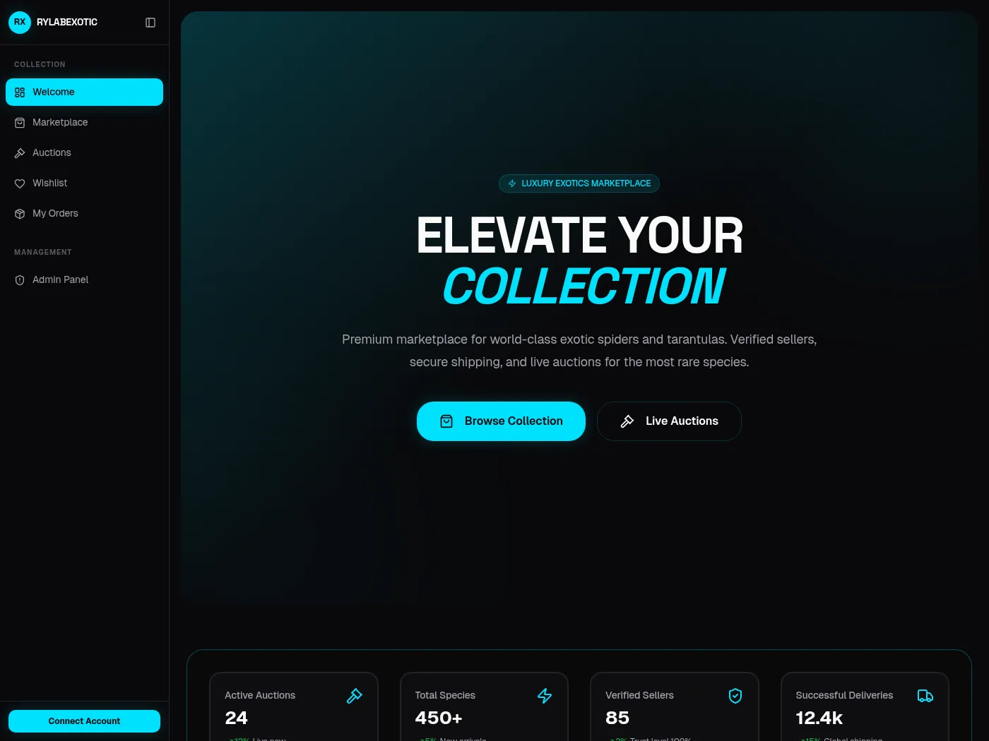 RYLABEXOTIC Marketplace