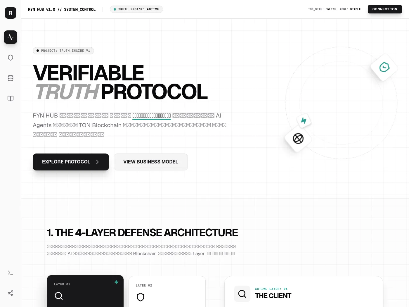 RYN HUB Protocol Explorer