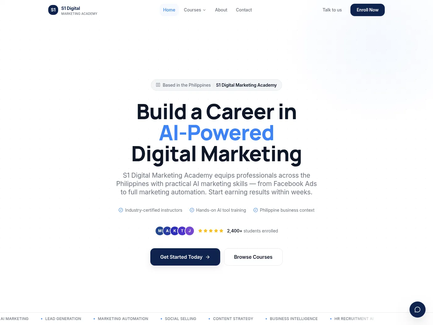 S1 AI Marketing Academy