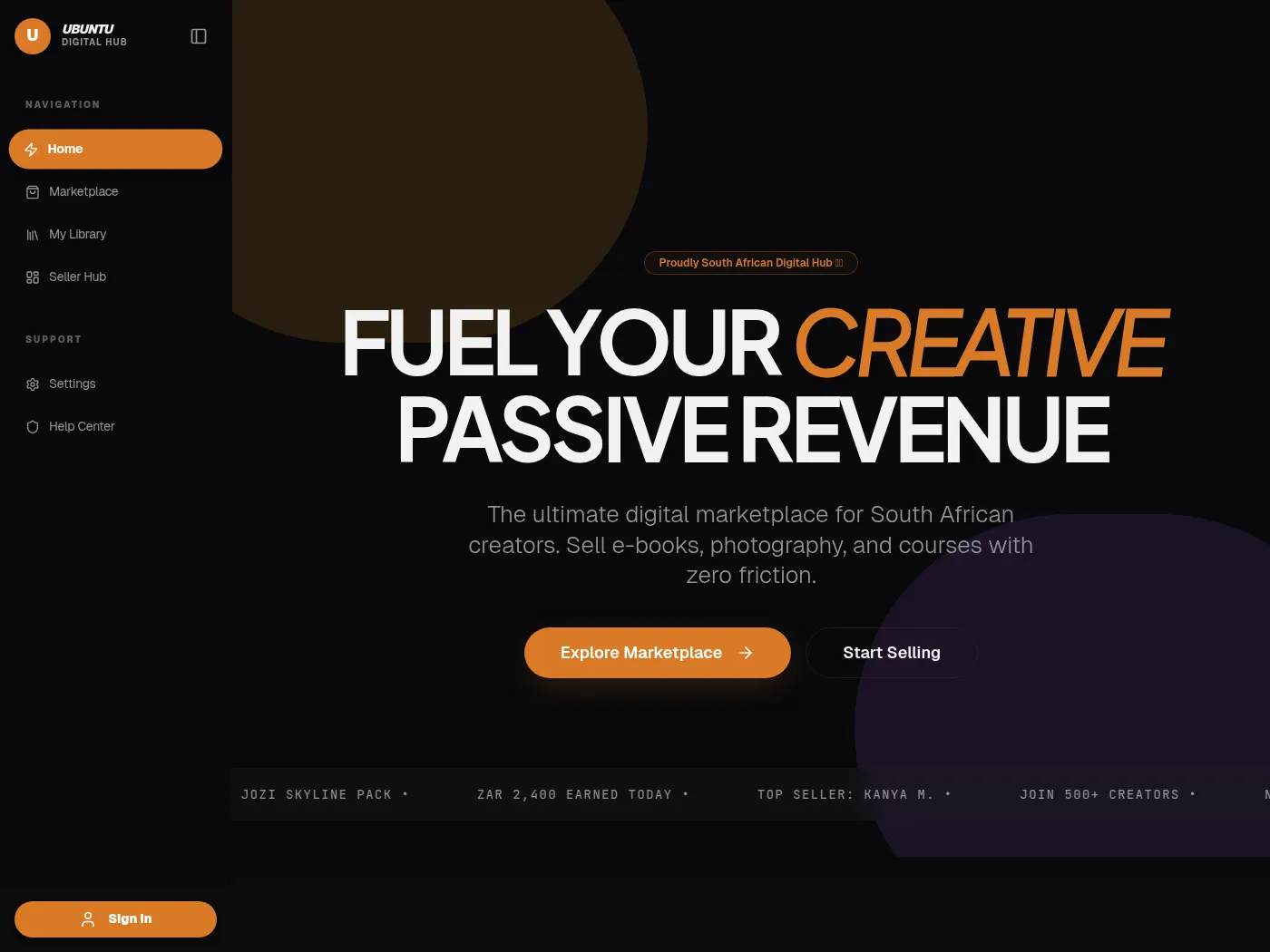 SA Digital Marketplace