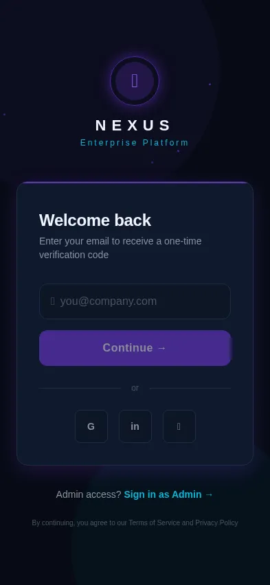 SaaSify Admin Experience