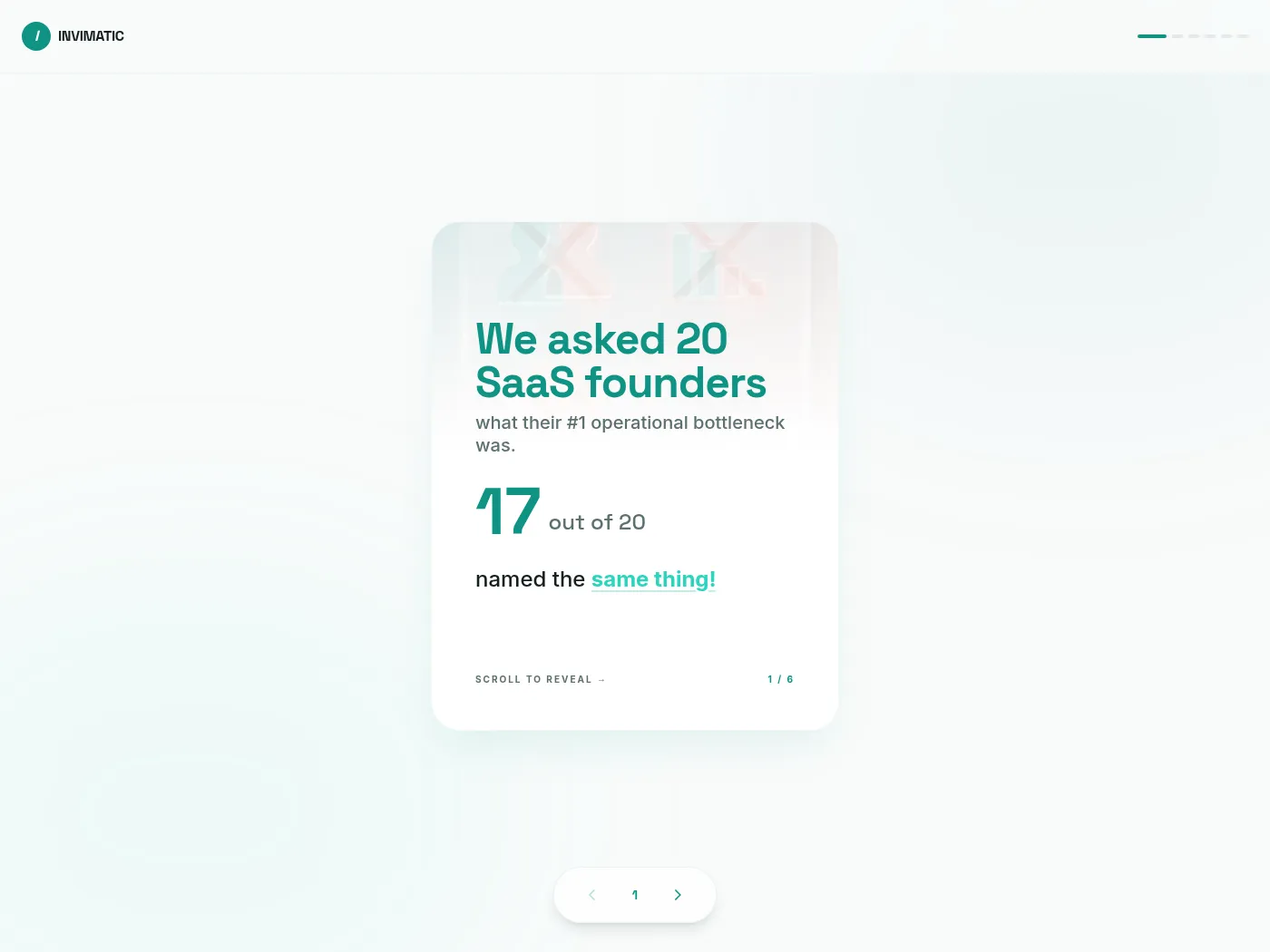 SaaS Bottleneck Carousel