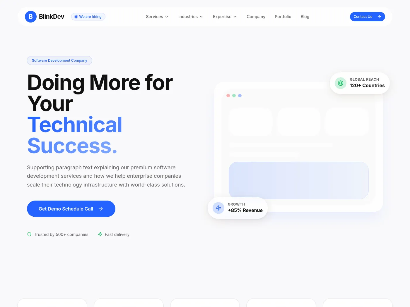 AuroraSaaS Corporate Website