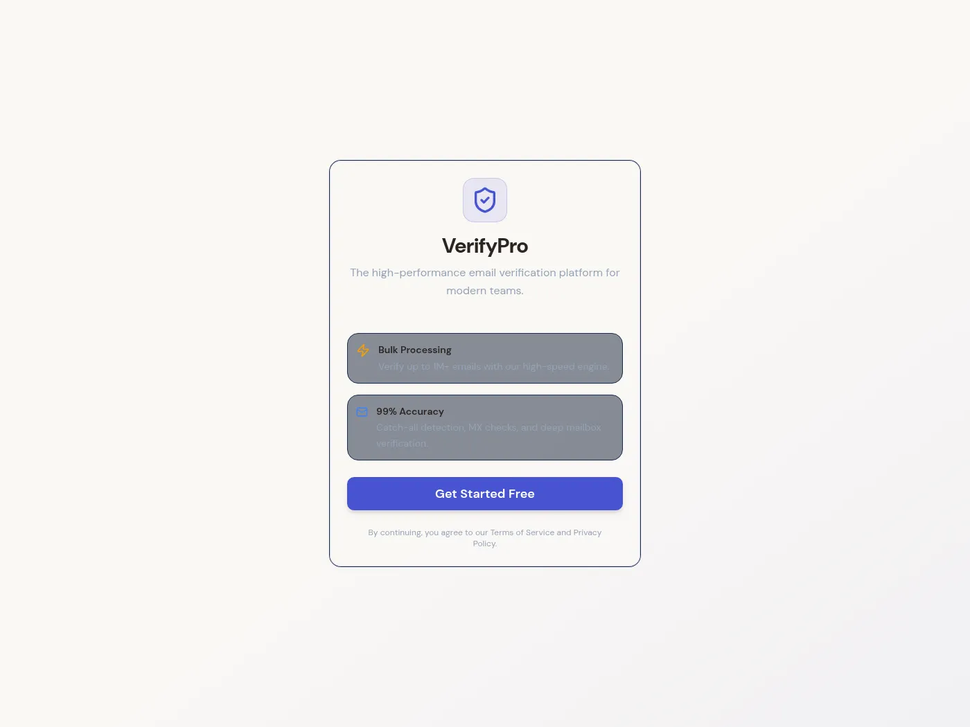 VerifyPro SaaS Platform