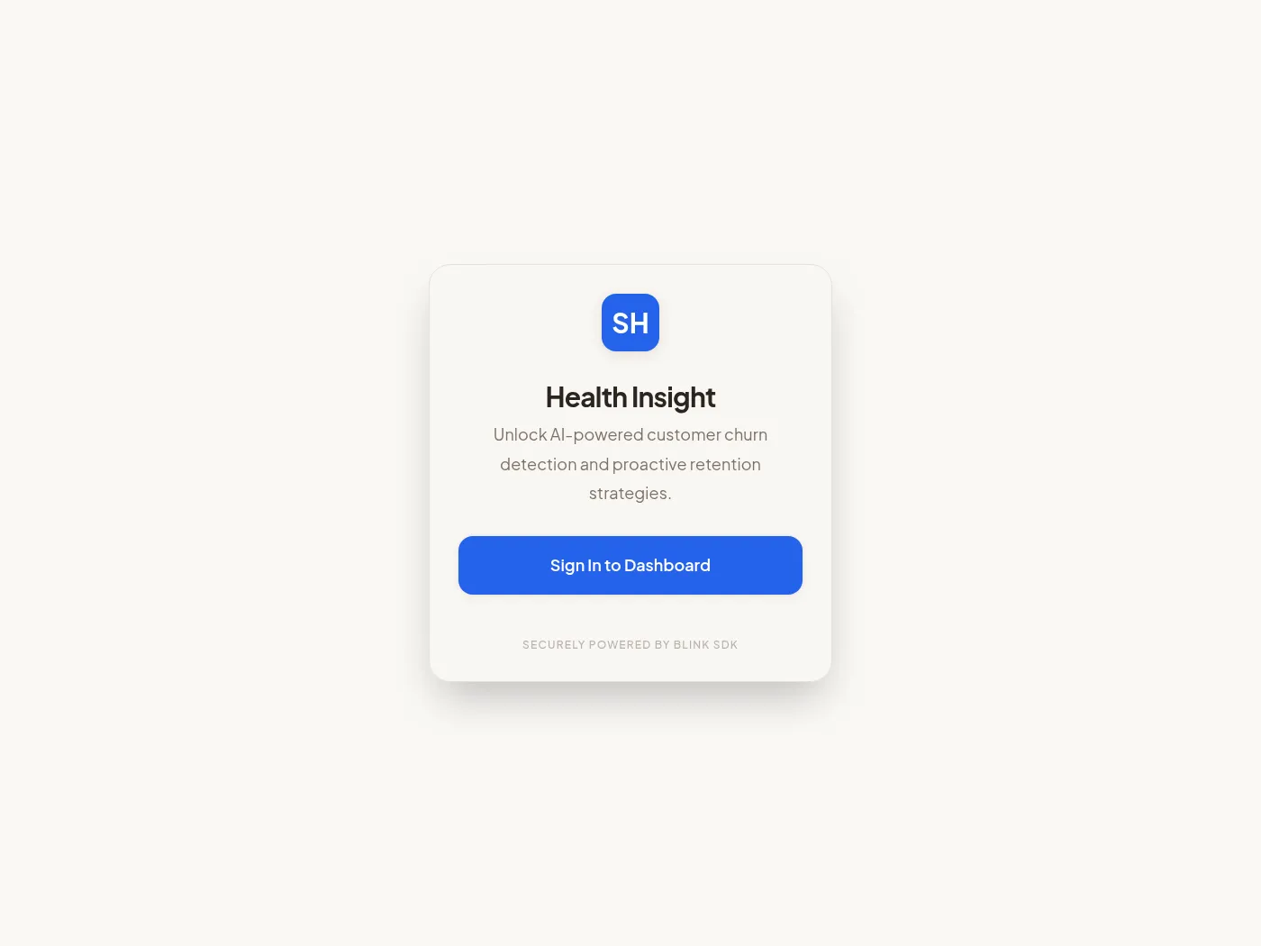 SaaS Health Insight