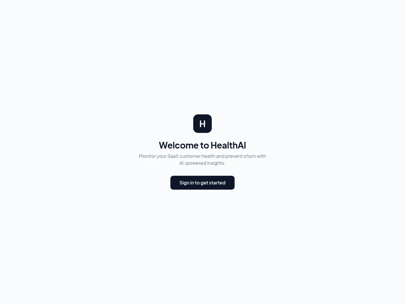 SaaS Customer Health AI