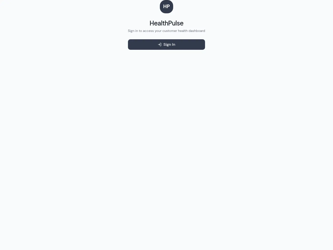 SaaS Health Dashboard