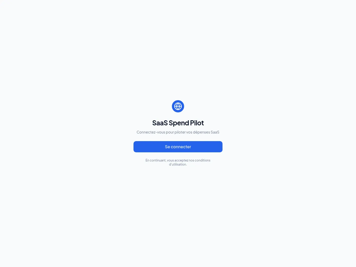 SaaS Spend Pilot
