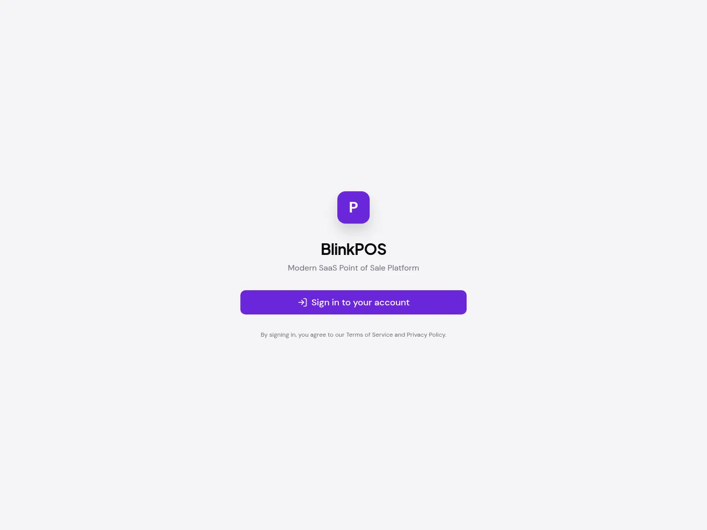 SaaS POS Platform