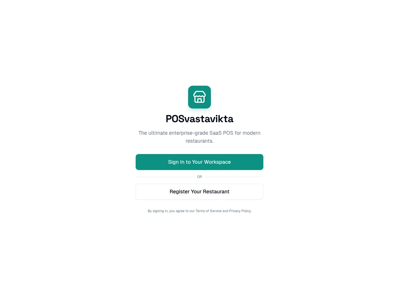 POSvastavikta SaaS Platform