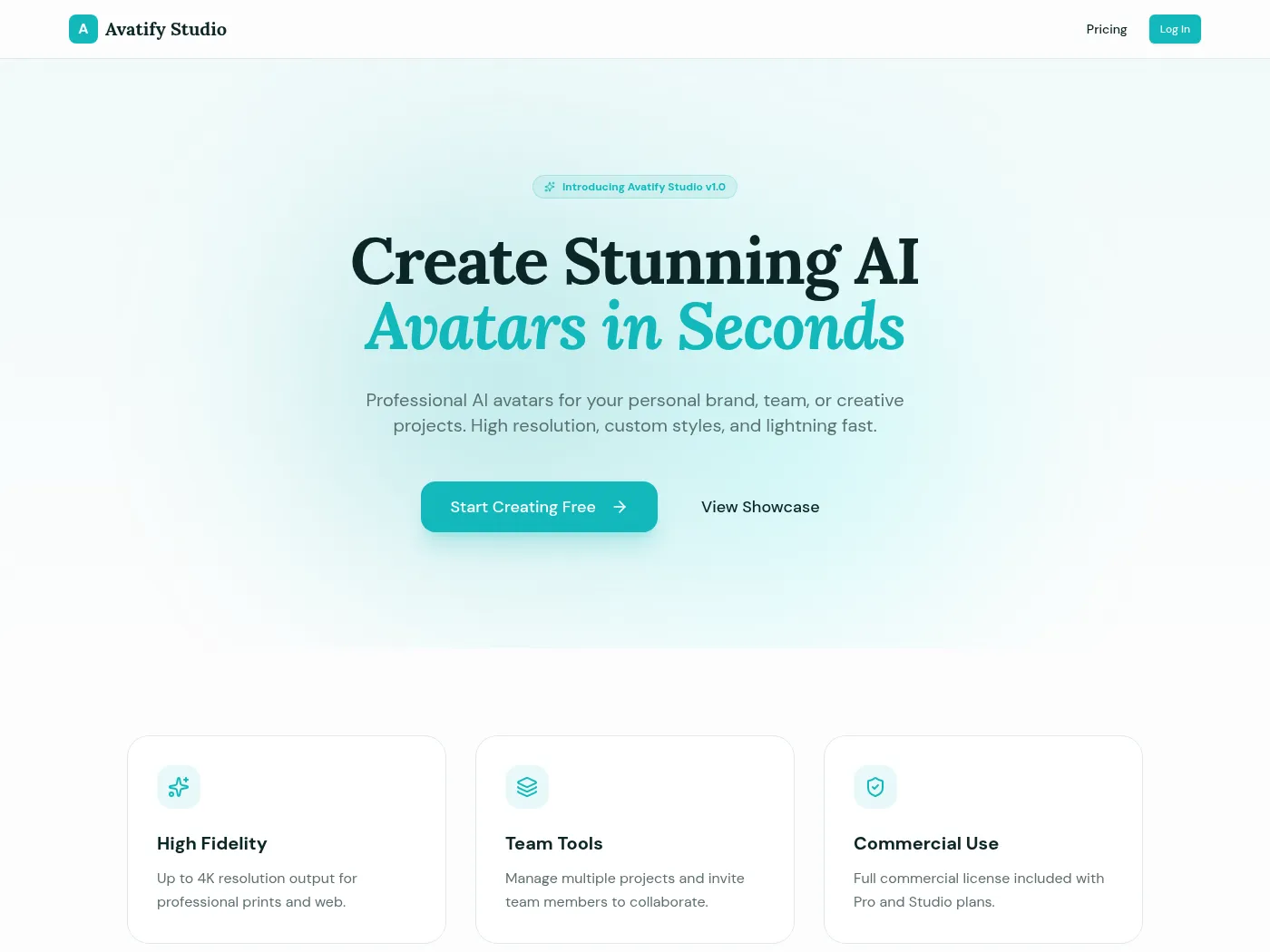Avatify SaaS Pricing Suite