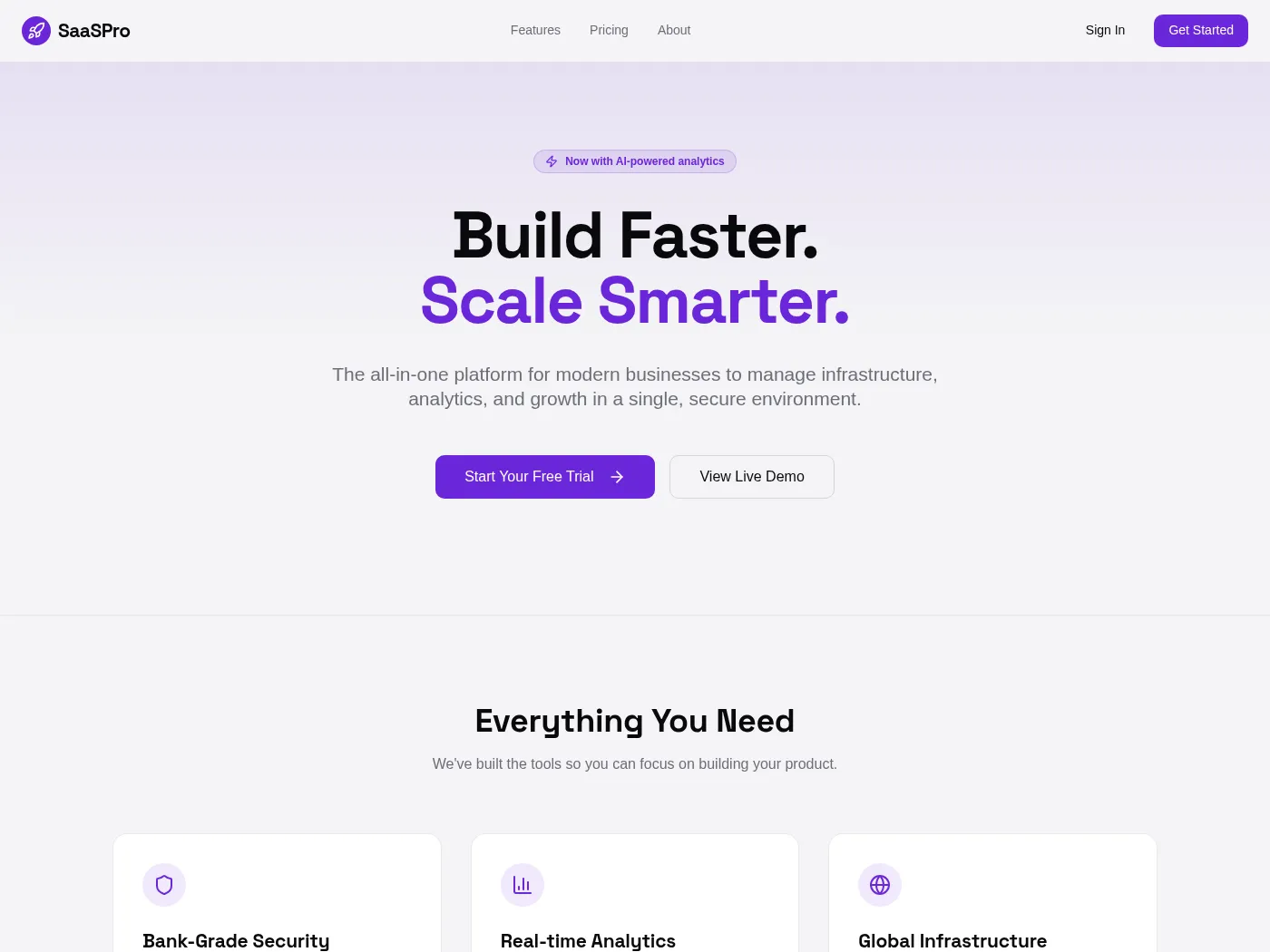 SaaS Pro Platform