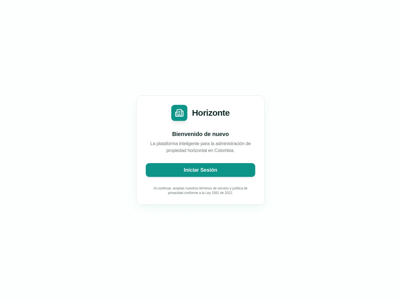 Horizonte SaaS Propiedades