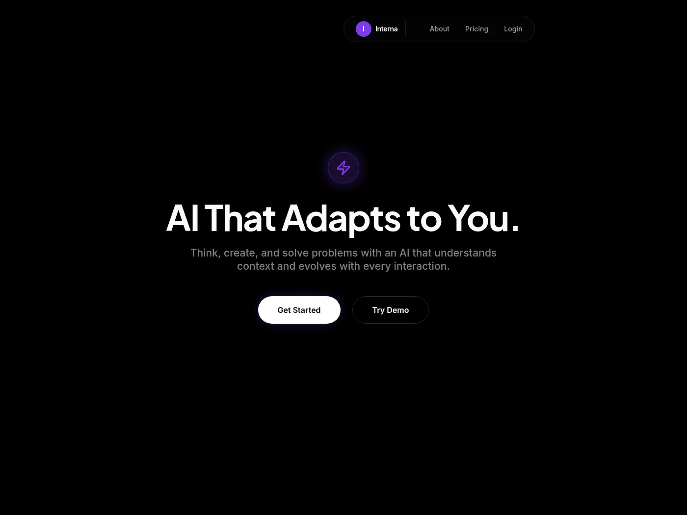 WebGL SaaS Hero