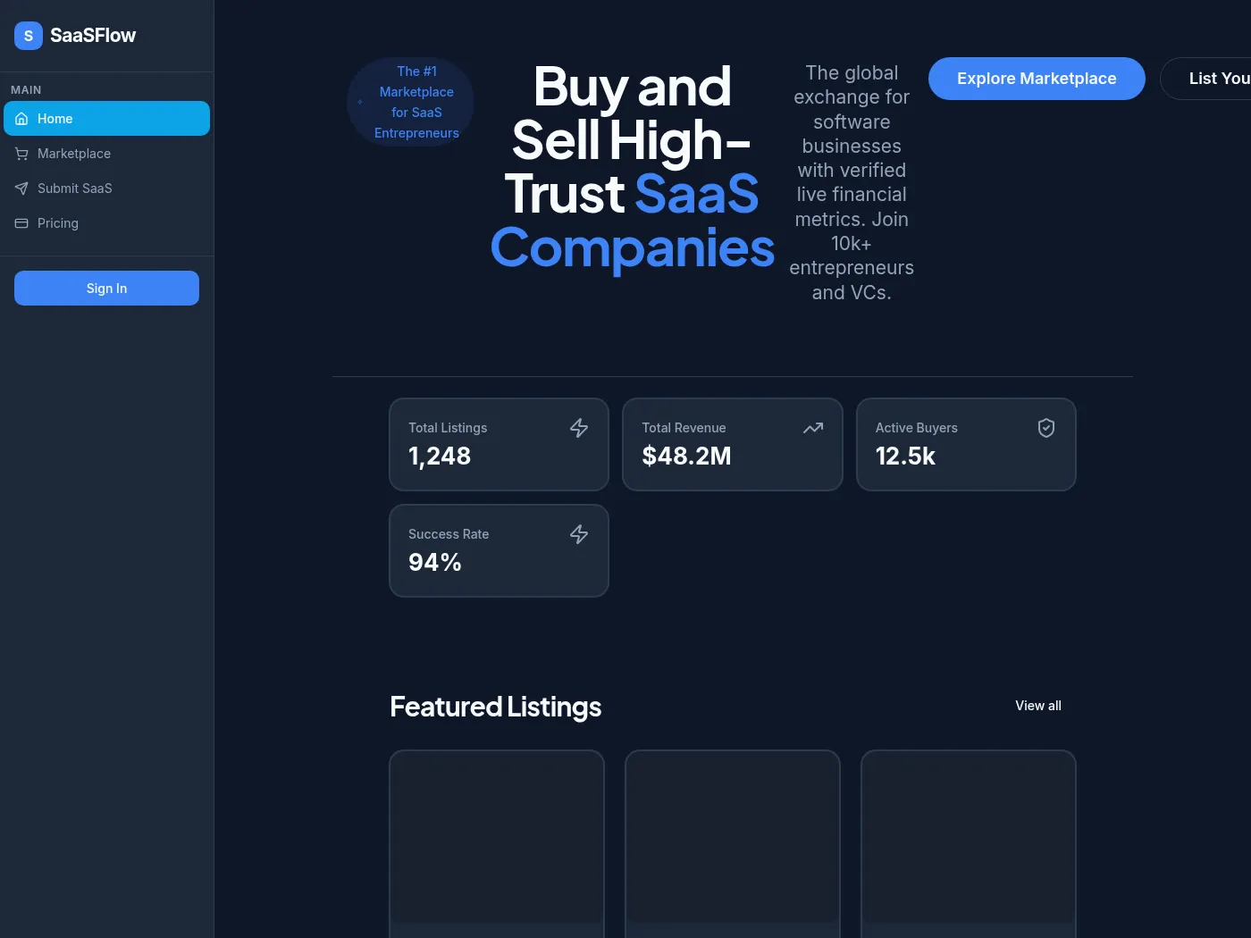SaaSFlow Exchange