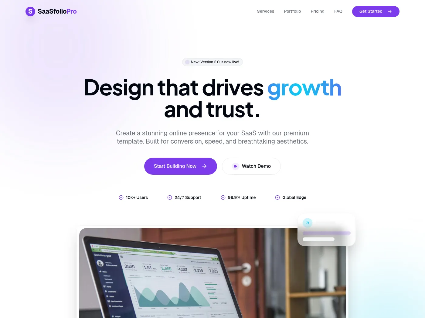 SaaSfolio Web Pro